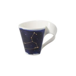 Villeroy & Boch VILLEROY & BOCH Tasse "Tasse Löwe NewWave Stars 300 ml weiß-blau", weiß, Trinkgefäße