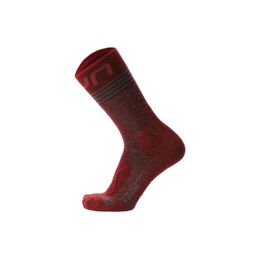 uyn Damen Kurzsocken "Socken 1er Pack", Gr. 39, rot, Obermaterial: 46% Polyamid PA. 25% Wolle mw. 23% Lyocell CLY. 3% Elasthan EL. 3% Leinen LI.,
