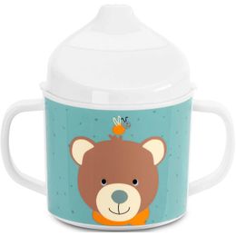 Sterntaler Kinder Kinderbecher "Henkeltasse Ben", gr&uuml;n, Polypropylen, Silikon, Trinkgef&auml;&szlig;e