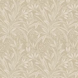 Laura Ashley Vliestapete "Barley", B/L: 0,52mm x 10mm, Rollen:, beige, Wohnzimmer, Tapeten, FSC zertifiziert, mit lebhaftem Druck, 10 Meter Länge