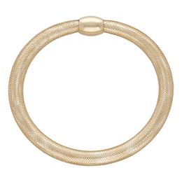 Firetti Kinder Armreif "Schmuck Geschenk Gold 375 Armschmuck Armkette Meshkette", Gelbgold 375gelbgoldfarben, Gelbgold 375, Armbänder