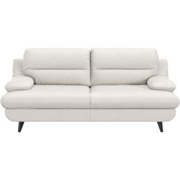 2,5-Sitzer COTTA, B:198cm T:95cmbianco, GEDECKTES RINDSLEDER, Sofas