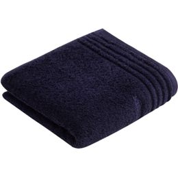 Handtuch Vossen, B:60cm L:110cm, blau, Webfrottier, Baumwolle, Handt&uuml;cher, "Vienna Style Supersoft", Supersoft Baumwolle