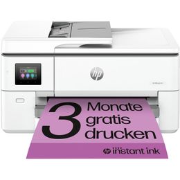 HP Multifunktionsdrucker "OfficeJet Pro 9720e A3", B:58,1cm H:30,6cm T:44,5cm, weiß, Drucker, 3 Monate gratis Drucken mit HP Instant Ink inklusive