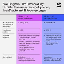 HP Multifunktionsdrucker "OfficeJet Pro 9720e A3", B:58,1cm H:30,6cm T:44,5cm, weiß, Drucker, 3 Monate gratis Drucken mit HP Instant Ink inklusive
