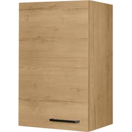 H&auml;ngeschrank Nobilia, B:45cm H:72cm T:37,2cm, braun, K&uuml;che, Schr&auml;nke, ""Structura", Ausrichtung w&auml;hlbar, vormontiert", in drei Breiten: 30, 45 und 60