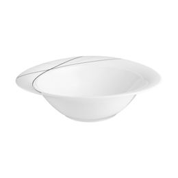 Seltmann Weiden Schale "Sch&uuml;ssel Trio Highline &oslash; 28 cm wei&szlig;-grau", grau, Sch&uuml;sseln