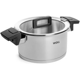 Woll Kochtopf "Concept", 3,4 l + Ø 20cm + Höhe 11cm, silber, Töpfe, Induktion