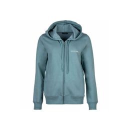 Emporio Armani Damen Sweatshirt "Sweatjacke", blau, Gr. XS, Obermaterial: 67% Baumwolle CO. 33% Polyester PES., Sweatshirts