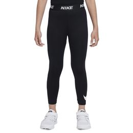 Nike Sportswear Jungen Funktionsleggings "NKG SPORT ESSENT PRTD LEGGING - für Kinder", schwarz, Gr. 7, Obermaterial: 88% Polyester, 12% Elasthan,