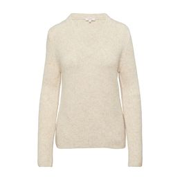 s.Oliver Damen Strickpullover, beige, Gr. 34, meliert, Strick, Obermaterial: 59% Baumwolle, 37% Polyacryl, 4% Wolle, Pullover, in Melange Optik