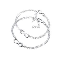 Elli Damen Schmuckset "Set Armband Mutter & Tochter Unendlichkeit 925 Sterling Silber", onesize, silber, Silber 925 (Sterlingsilber), Schmuck_Sets