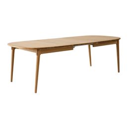 Esstischplatte, B:106cm H:2,5cm T:50cm, braun, HAMMEL FURNITURE, Massivholz, Tischplatten, "Findahl by Hammel Miro", 50x106 cm, Eiche Massivholz f&uuml;r