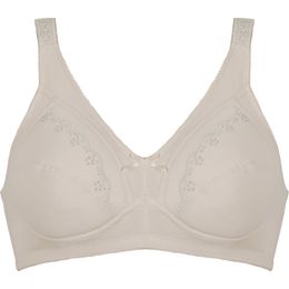 Naturana Damen Bügelloser BH "Soft Cup", Gr. 85, beige, Obermaterial: 85% Polyamid, 15% Elasthan. Cups: 100% Baumwolle, unifarben, BHs, feminin,