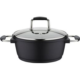 GSW Kochtopf "Scala", 2,5 l + &Oslash; 20cm + H&ouml;he 9,5cm, schwarz, T&ouml;pfe, Induktion