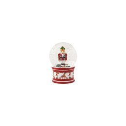 Villeroy & Boch Weihnachtsfigur VILLEROY & BOCH, bunt, Dekofiguren, "Schneekugel Nussknacker Christmas Toys &oslash; 13 cm bunt"