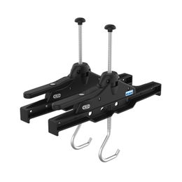 Krause Kfz-Sicherungshalter "&raquo;MONTO + STABILO&laquo; Leitersicherungs-Set f&uuml;r Dachtr&auml;ger", B:15cm L:54cm T:11cm, schwarz, Sicherungshalter