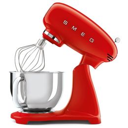 Smeg Küchenmaschine "SMF03RDEU Rot", B:40,2cm H:37,8cm T:22,1cm, rot, Küchenmaschinen