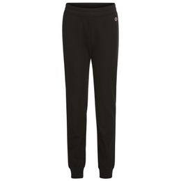 Champion Mädchen Jogginghose, schwarz, Gr. XL, Obermaterial: 73% Baumwolle, 27% Polyester, Hosen, für Kinder