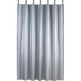 Vorhang Maximex, B:130cm H:200cm, silber, Polyester, Polyester, Gardinen, "Thermo", blickdicht