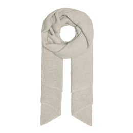 Strickschal Only "ONLMERLE LIFE KNITTED SCARF", Damen, moonbeam, Feinstrick, Polyester, unifarben, Modetücher