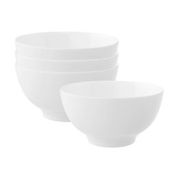 Villeroy & Boch VILLEROY & BOCH Schale "Bols Royal 550 ml 4er Set wei&szlig;", wei&szlig;, Sch&uuml;sseln