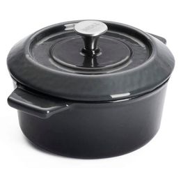 Woll Kasserolle "Iron", 0,3 l + &Oslash; 10cm + H&ouml;he 5cm, grau, T&ouml;pfe, &Oslash; 10 cm, Induktion