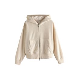 next Zip-Up Hoodie female Beige size XXL