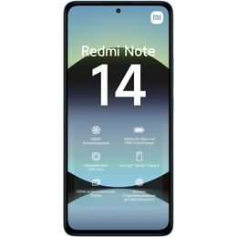 Xiaomi Smartphone "Redmi Note 14", 128 GB, blau, Mobiltelefone