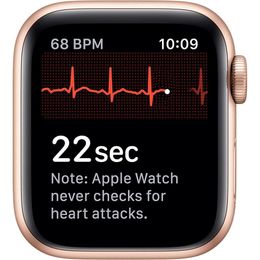 Apple Watch (2019) GPS + Cellular 40 mm - Aluminium Gold - Sportarmband Polarstern