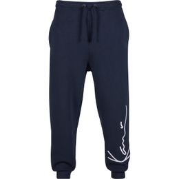 Karl Kani Jogginghose "Karl Kani Signature Sweatpants navy"navy, Gr. XXS, 80% Baumwolle, 20% Polyester, Hosen