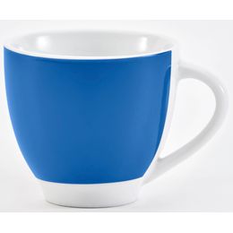 Van Well Tasse "Vario", 9,5cm, 200ml, 6 Stk., blau, Trinkgefäße, spülmaschinen- und mikrowellengeeignet, 6-teilig