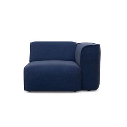 Sessel OTTO HOME, B:109cm H:70cm T:97cm, blau, Struktur fein (100% Polyester);Samtoptik (100% Polyester);Samtcord (92% Polyester, 8% Polyamid),