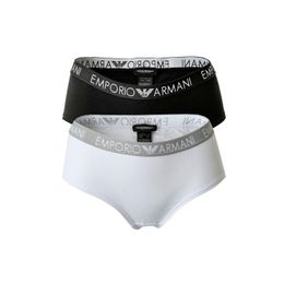 Emporio Armani Damen Panty "Panty 2er Pack", Gr. XS, schwarz, Obermaterial: 95% Baumwolle CO. 5% Elasthan EL., Unterhosen