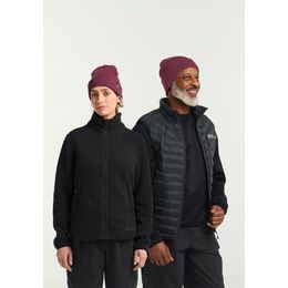 Jack Wolfskin Herren Beanie "RIB BEANIE"raisin, Oberstoff: 100% POLYACRYL; Kontrastmaterial 1: 100% POLYACRYL, M&uuml;tzen