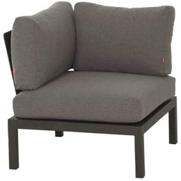 Loungesofa siena GARDEN, B:84cm H:75cm T:84cm, grau, Bezug: 100% Polyester, Sofas, "Alvida", Lounge Modul Ecke, BxTxH: 84x84x75 cm