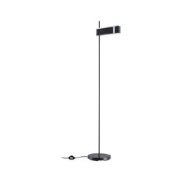 Paulmann LED Stehlampe "Jagun 2700K 1250lm 20,4W Anthrazit Filz, Kunststoff, Metall", 1, H: 150,6cm, 1 Stk., grau, Wohnzimmer, Leuchten, 3-Step-Dim
