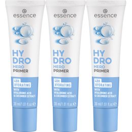 Essence Kinder Primer "HYDRO HERO PRIMER", 90ml, weiß, Teint-Kosmetika, mit Hyaluronsäure und Gurkenextrakt