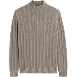Cinque Herren Rollkragenpullover "CIMENSOR", braun, Gr. XL, unifarben, Strick, Obermaterial: 100% Baumwolle, Pullover, mit Strickbündchen