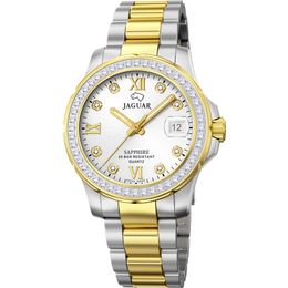Jaguar Damen Quarzuhr "Executive"silberfarben, gelbgoldfarben, Armbanduhren