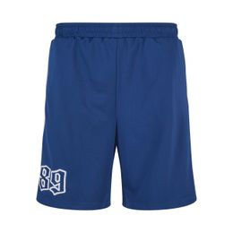 Karl Kani Damen Shorts "Karl Kani Herren OG Block Basketball Shorts"navy, wei&szlig;, Gr. M, 100% Polyester, Hosen