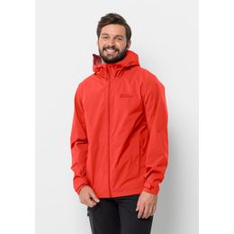 Jack Wolfskin Herren Funktionsjacke "ELSBERG 2.5L JKT M", rot, Gr. S, OBERSTOFF 100% POLYESTER FUTTER 100% POLYESTER, Jacken