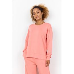 soyaconcept Damen Sweatshirt "SC-BANU 164", rosa, Gr. S, unifarben, Sweatware, Obermaterial: 48% Modal, 48% Polyester, 4% Elasthan, Sweatshirts, aus