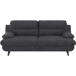 2,5-Sitzer COTTA, B:198cm T:95cmcoal, 92% POLYESTER (PES) / 8% POLYAMID (PA), Sofas