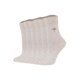 JOOP! JOOP Damen Kurzsocken "Socken Women for your daily glam cotton Socks 6p 6er Pack", Gr. 39, beige, Obermaterial: 88% Baumwolle CO. 9% Polyamid PA. 3%