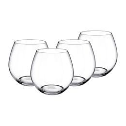 Villeroy & Boch VILLEROY & BOCH Glas "Wassergläser Entrée 570 ml 4er Set transparent", transparent, Trinkgefäße