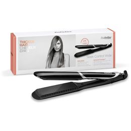 BaByliss Glätteisen "ST397E Sleek Control Wide", silber, B:37cm H:13cm T:6cm, Glätteisen, Glätteisen mit breiten Platten