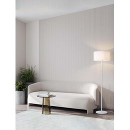 NOVA LUCE Stehlampe "SIBNIA", 1, &Oslash; 45cm H: 164,8cm, 1 Stk., wei&szlig;, Wohnzimmer, Leuchten