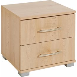 Nachtkonsole Priess, B:41cm H:37cm T:38cm, braun, Holzwerkstoff, Sideboards, "Husum Nachtkonsole in premium Qualit&auml;t Schlafzimmer Schrank", mit 2