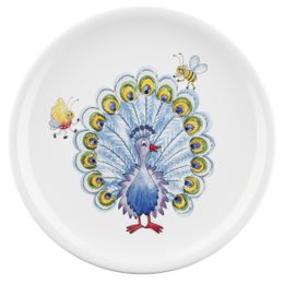 Seltmann Weiden Speiseteller "Compact - Bunte Tierwelt", 25,4cm, bunt, Speiseteller, rund 25,5 cm